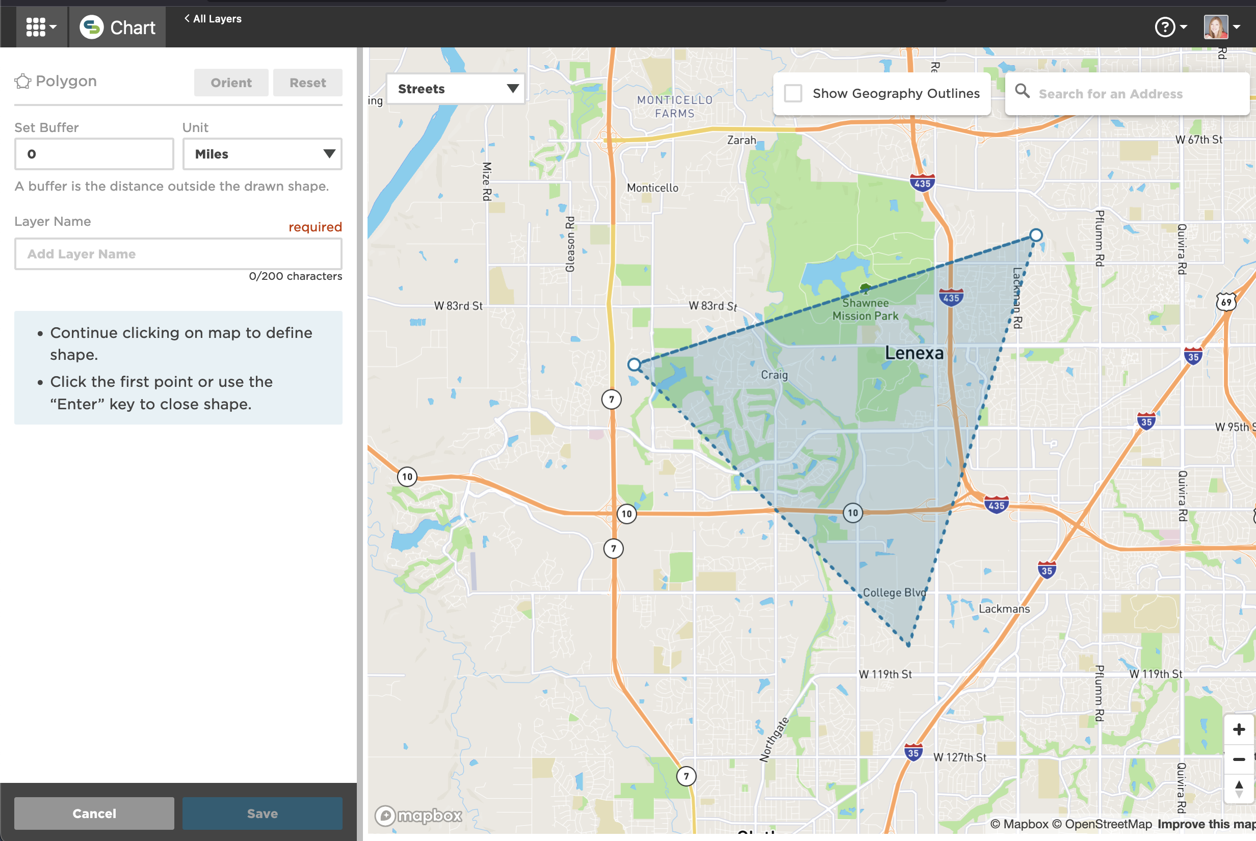 Draw a Custom Boundary